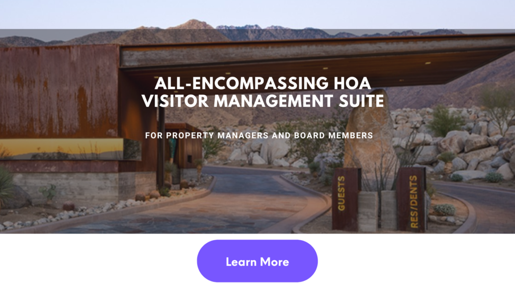 How to Choose an HOA Visitor Management System | Proptia
